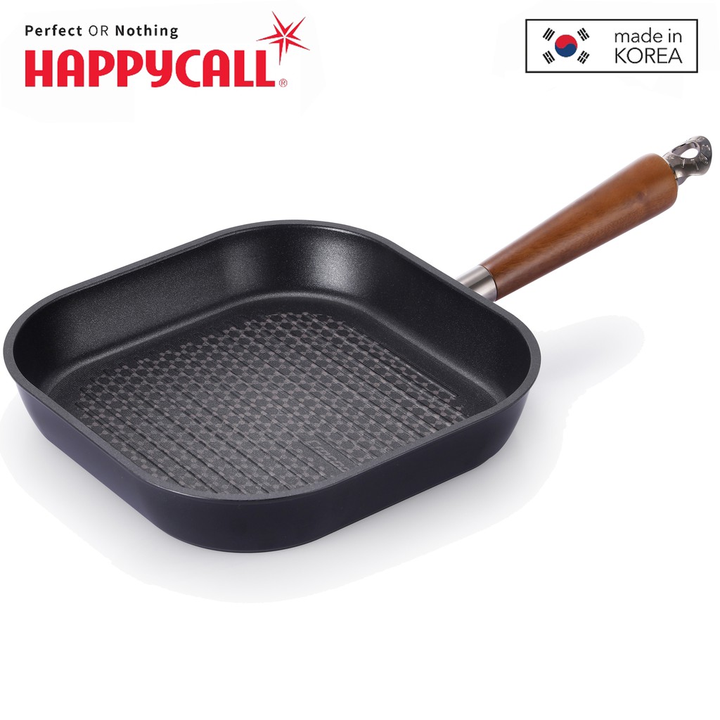 Happycall Crocodile IH 30cm Graphene Square Grill Pan | Shopee Singapore