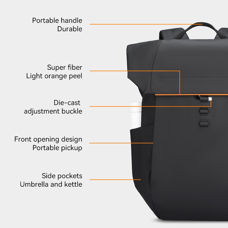 Mark Ryden Outdoor Backpack splash proof Laptop Bag Foldable Men's Bag ...