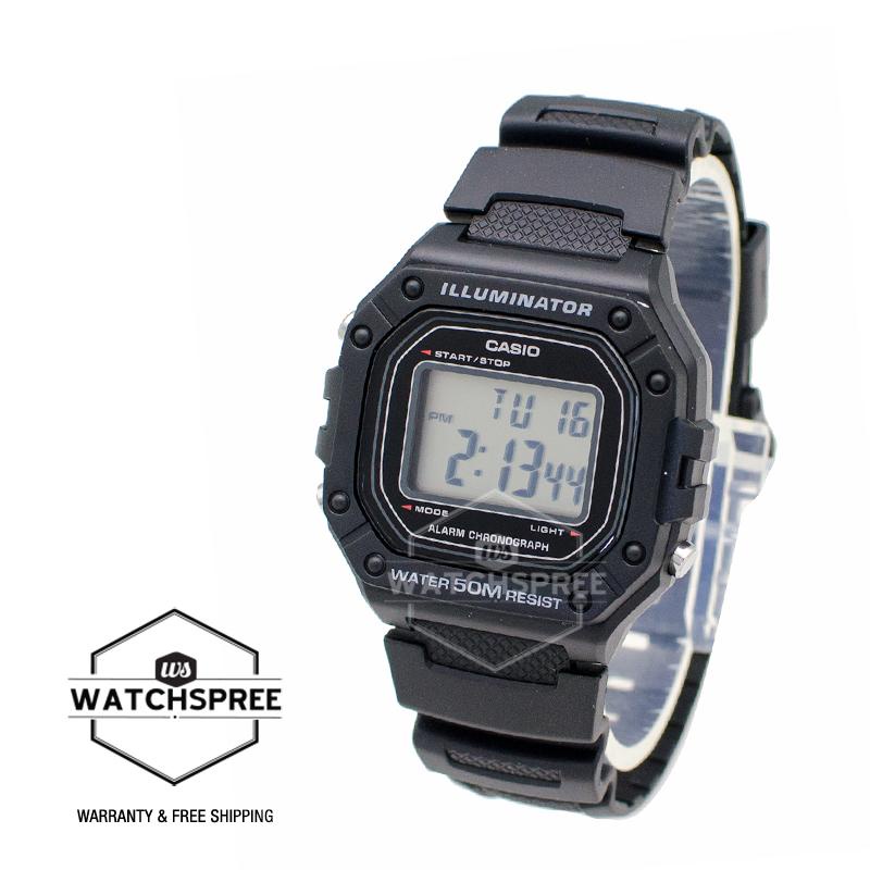 [Watchspree] CASIO Sports Digital Watches // W218H | W219H | W59 ...