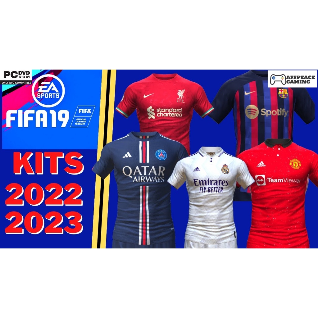(PC GAME) FIFA 19 + UPDATE NEW SEASON PATCH KIT,FACEPACK 2023 - DVD ...