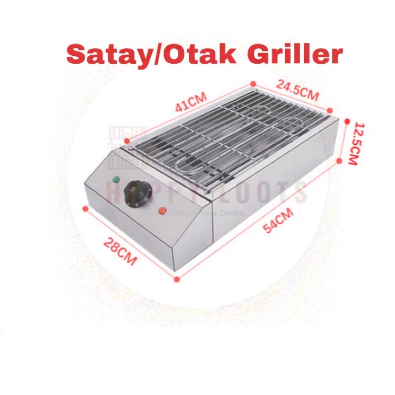 [LOCAL SELLER ]smokeless satay griller commercial home use bbq | Shopee ...