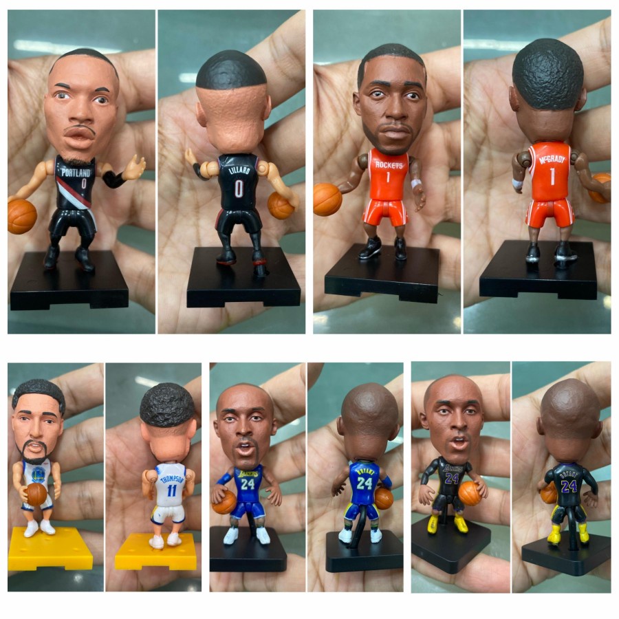 NBA Basketball Player Miniature Figure / Kobe Bryant Michael Jordan ...