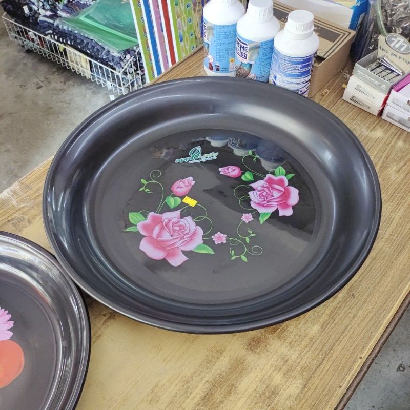 Applelady 50cm Round Plastic Tray Plain Thick Thick JT4668/JT4667/Round ...