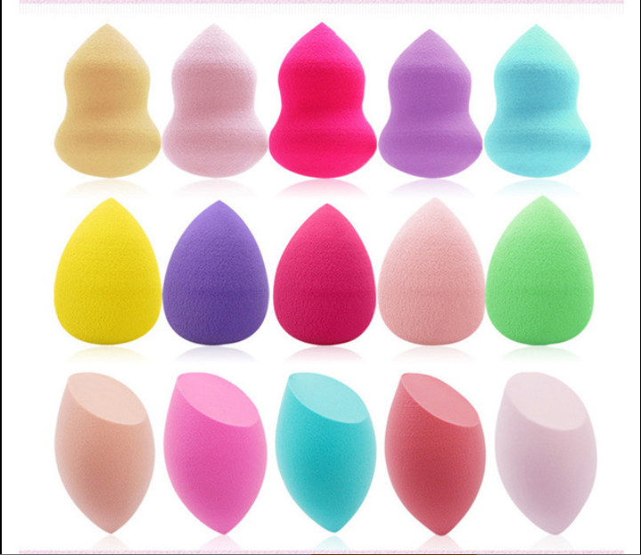 LARGE MakeUp Puff Sponge Beauty Blender (Gound/Droplet) | Shopee Singapore