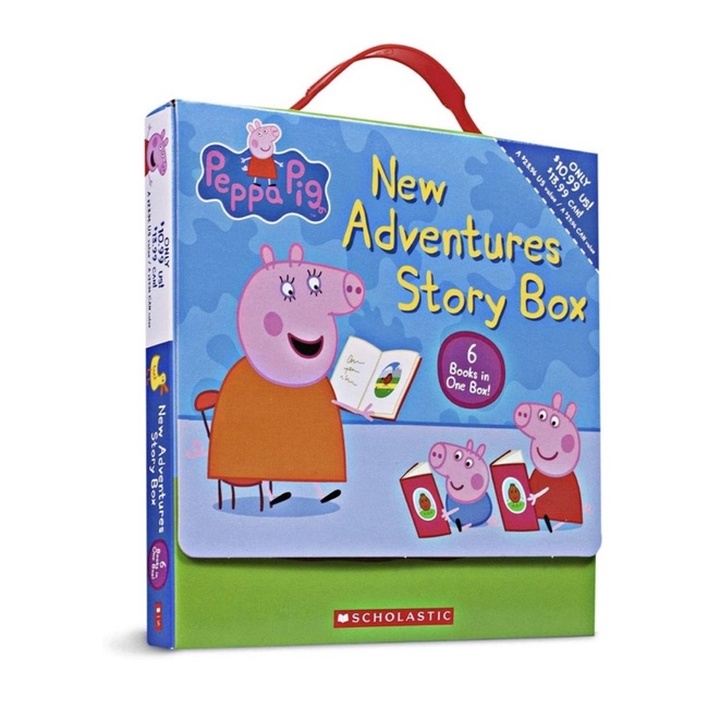 Peppa pig scholastic story book Adventure Set (6 Books Set) | Shopee ...