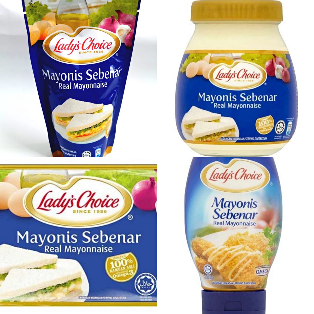 Lady's Choice Real Mayonnaise/Mayonis Sebenar | Shopee Singapore