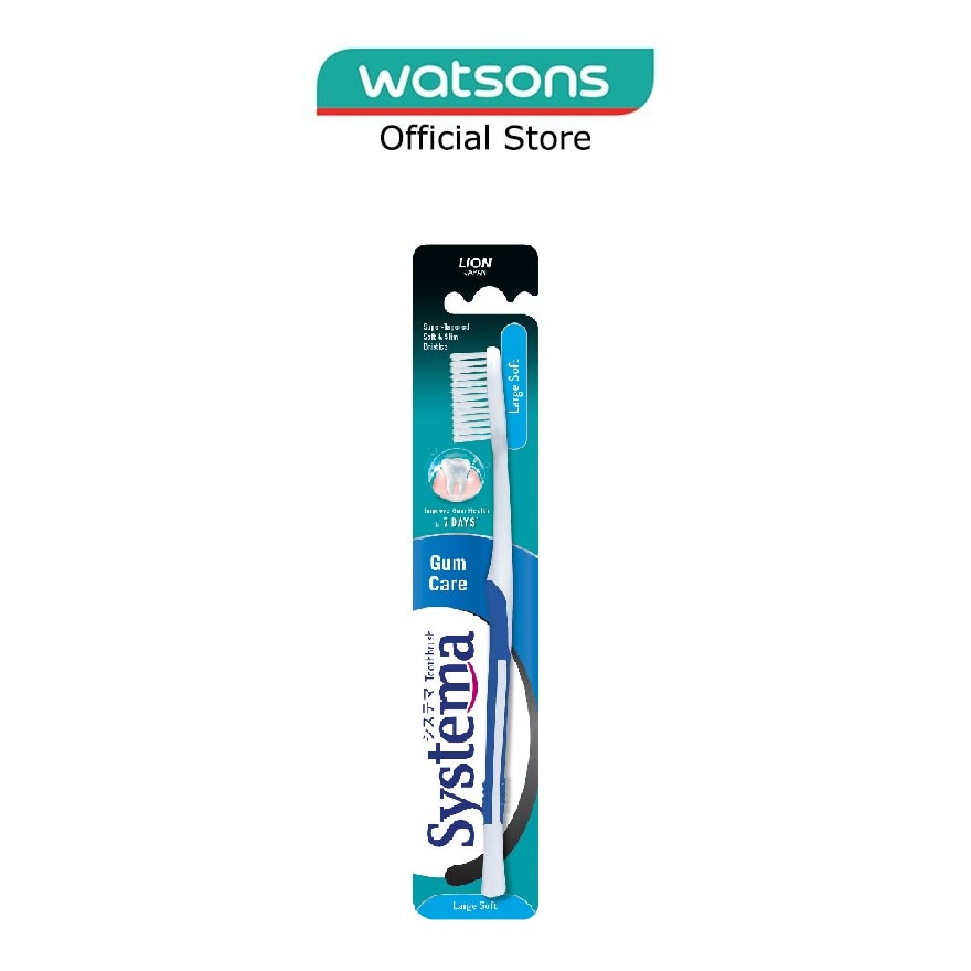 SYSTEMA Gum Care Toothbrush Large Soft 1s (Expiry: Oct'2025) | Shopee ...