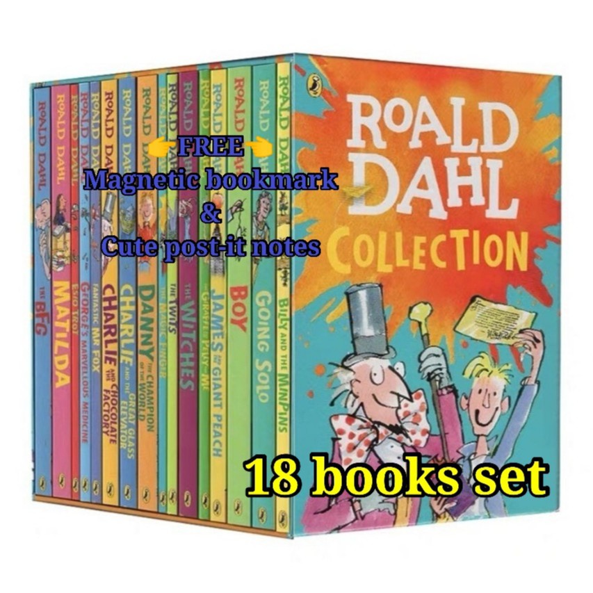 【SG READY STOCK】Roald Dahl Collection (20 books set) | Shopee Singapore