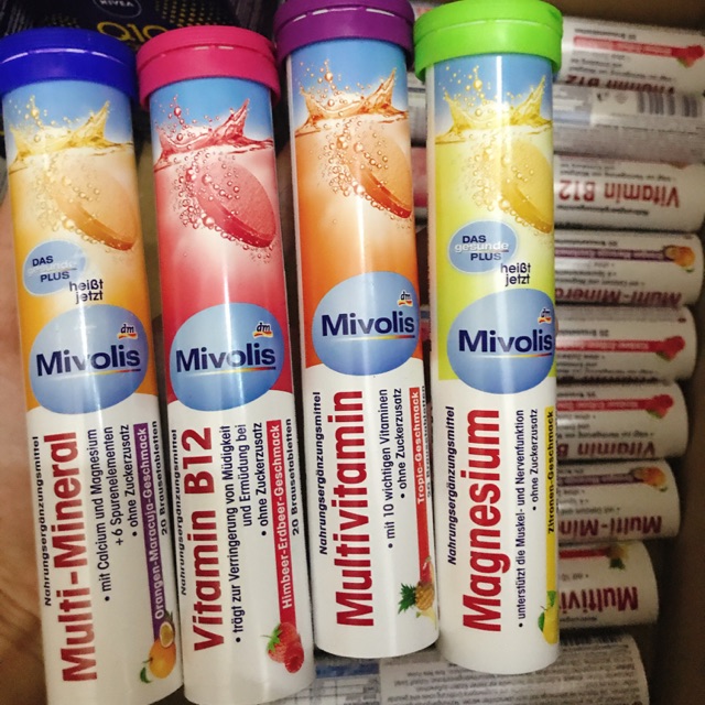 Mivolis effervescent C tablets (German goods - Air) | Shopee Singapore