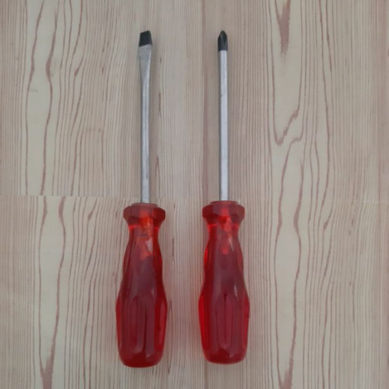 8 Inch Screwdriver Phillips Head (+) And Flat (-) | Shopee Singapore