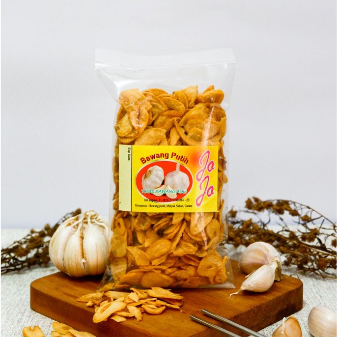 PUTIH Jojo Fried Garlic Sliced 100gr Firsthand | Shopee Singapore