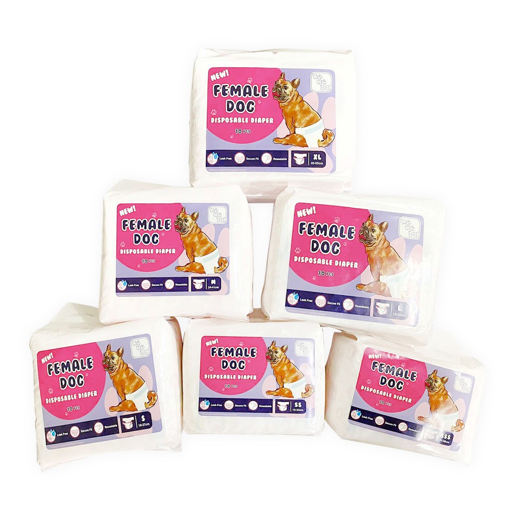 Pet Dog Aso Diapers Pet Diaper (Female) | Shopee Singapore
