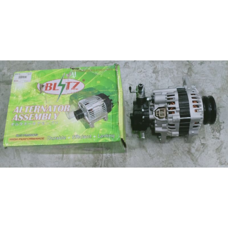 ALTERNATOR ASSY 4D56 12V 110A DOUBLE PULLEY WTITH PUMP(BLIZT BRAND ...