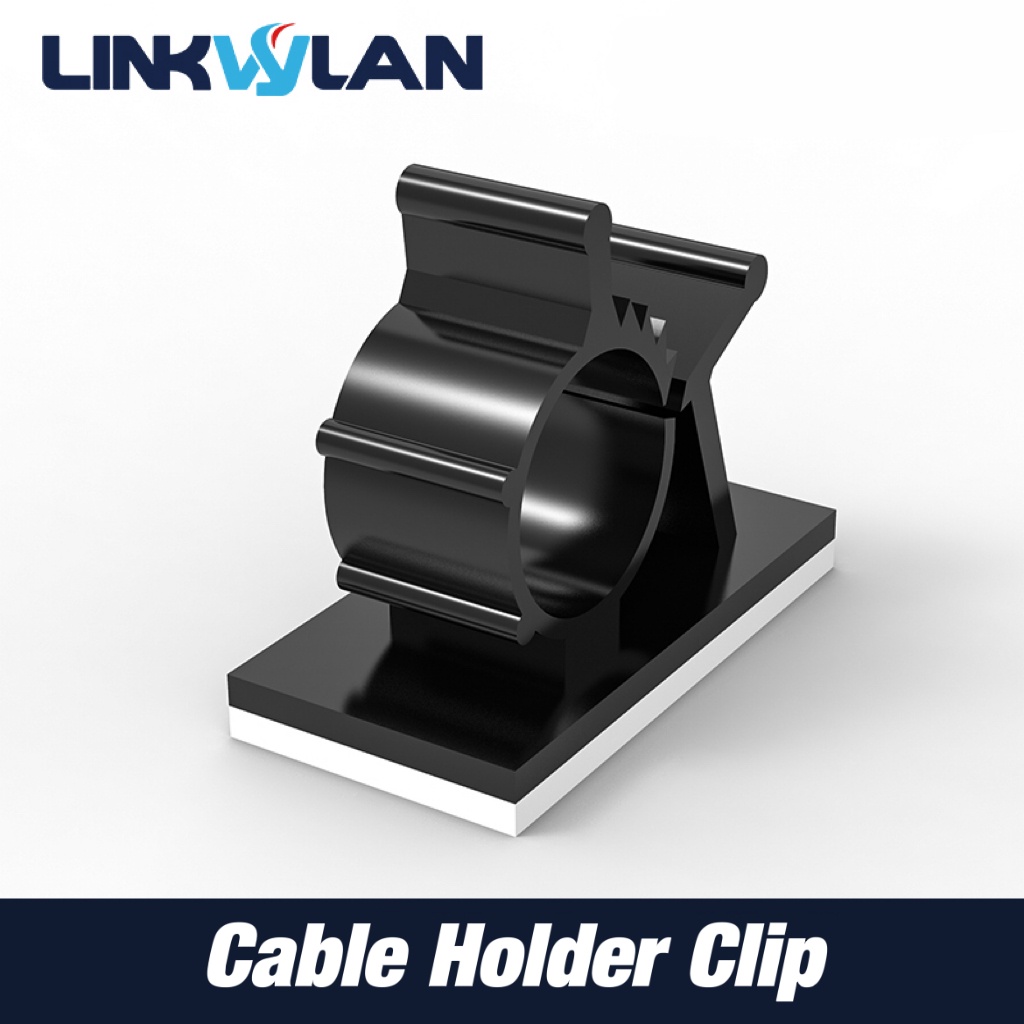Adhesive Cable Mount Cable Holder Cable Fixing Clips For Network ...