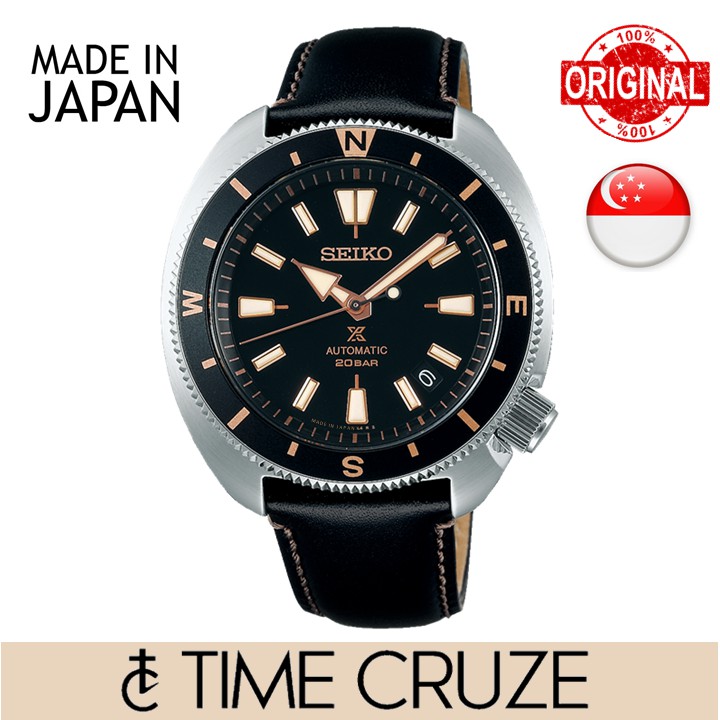 [Time Cruze] Seiko SRPG17J Prospex Japan Made Automatic Compass Black ...