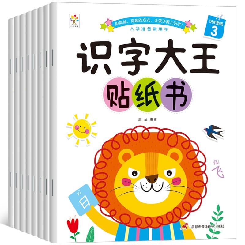 SALES 8/10 Chinese stickers WORDS books with Hanyu pinyin CHILDREN ...