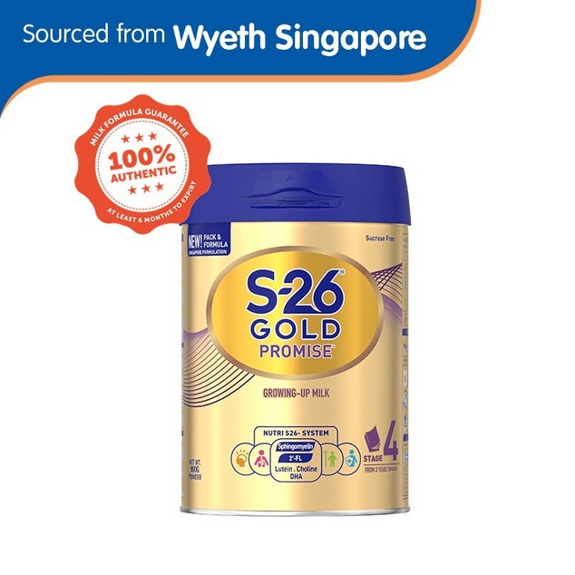 Wyeth S-26 Promise Gold Stage 4 Growing-up Formula 900g | Shopee Singapore