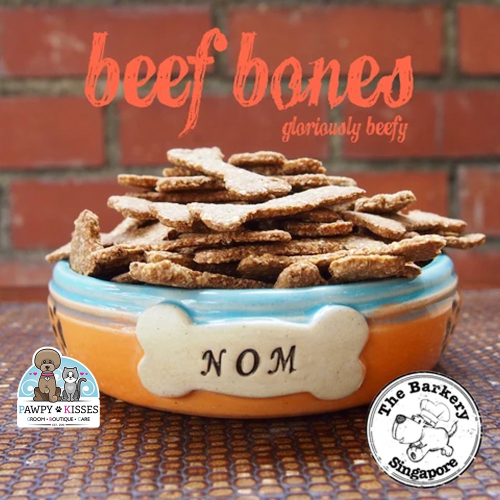 The Barkery Beef Bones Dog Biscuits 100g | Shopee Singapore