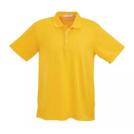 YELLOW - PG704 UNISEX Dri-Fit Mini Droplet Polo Collar T-shirt Unisex ...