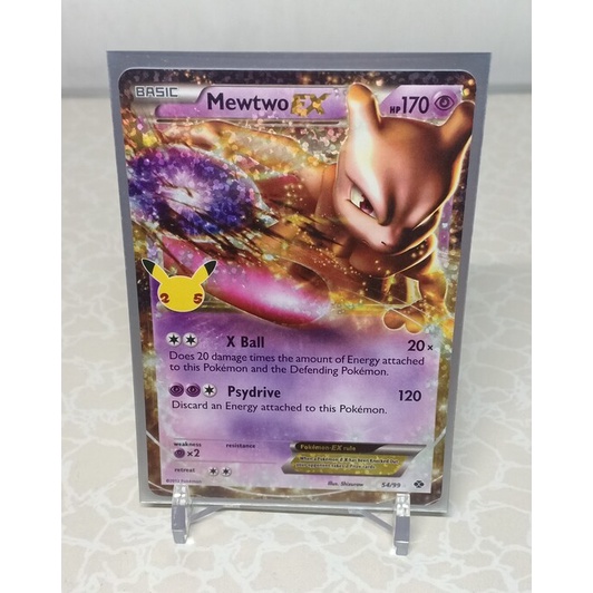 Pokemon TCG | Grade A + | Mewtwo EX (54/99) Ultra (EN Version) | Shopee ...