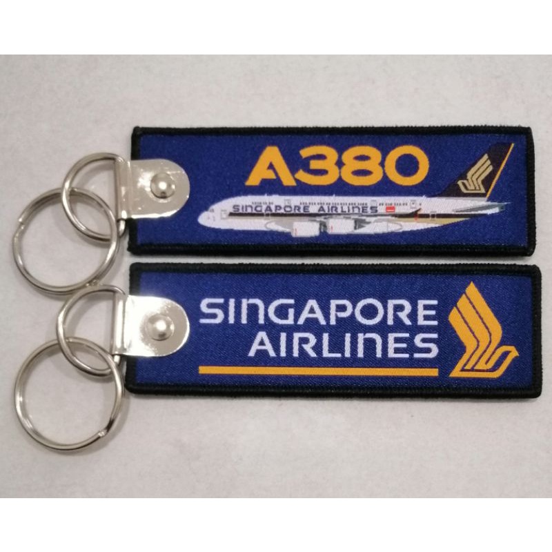 Keychain Airlines Airbus A380 Woven Keychain | Shopee Singapore