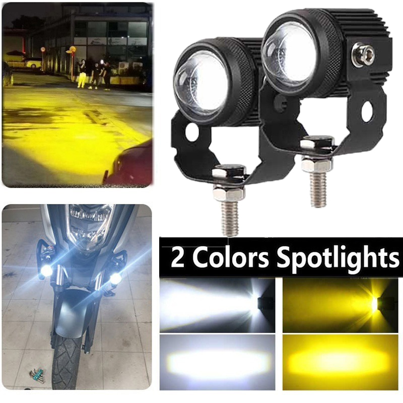 New Led Motorcycle Headlight Motorbike Atv Suv Tractor Jeep Yacht Truck ...