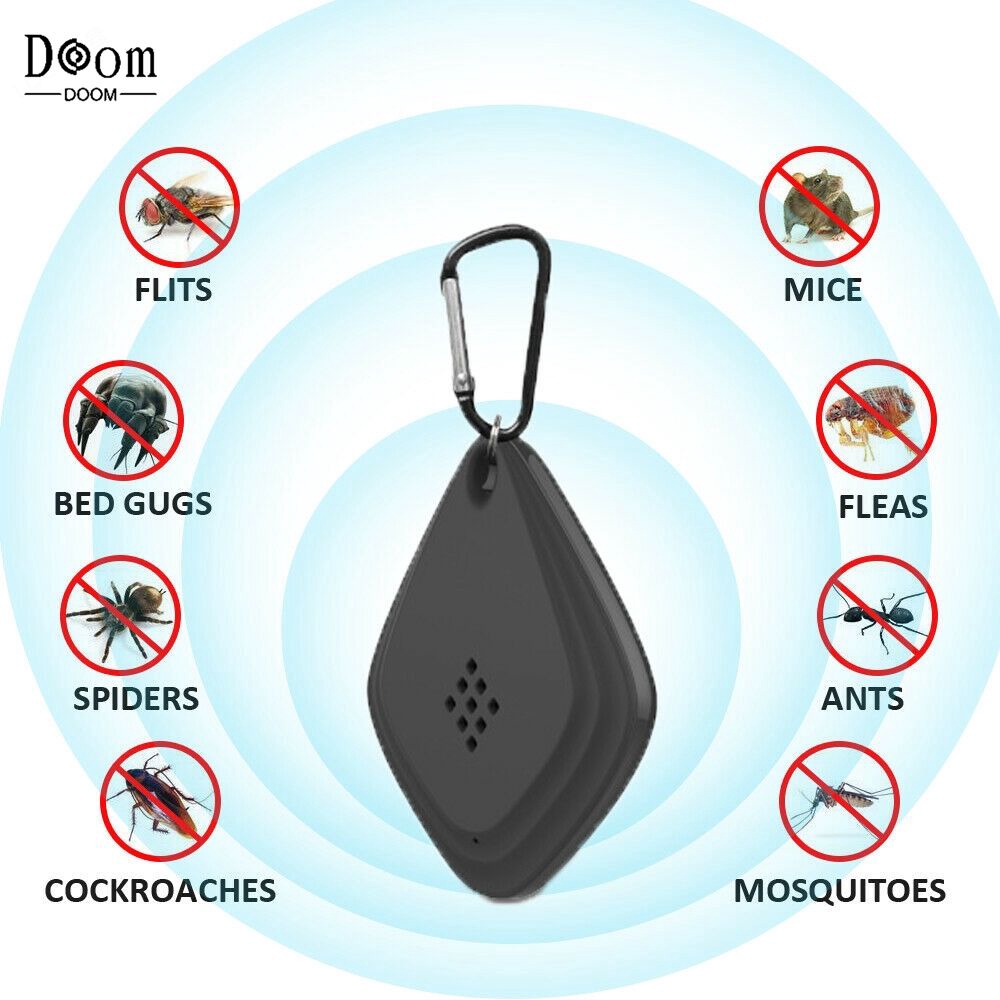 【Ready Stock】 Anti Mosquito Repellent Outdoor Ultrasonic Electronic ...
