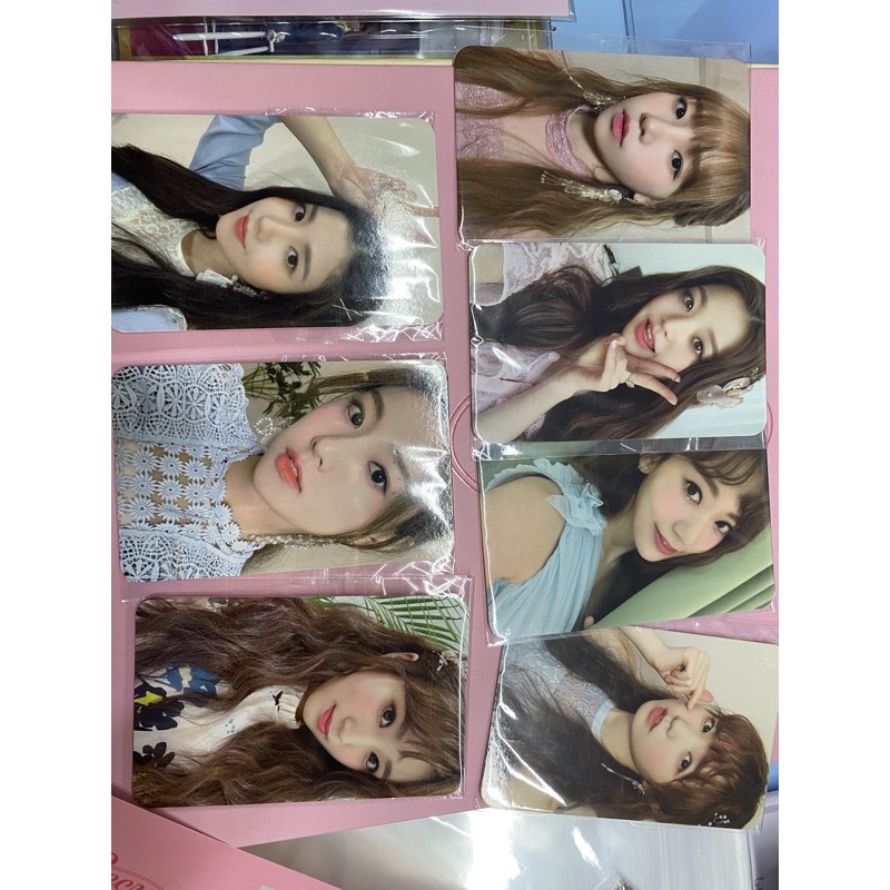 Pc PHOTOCARD SECRET TIME IZ*ONE Buttonscarves HYEWON NAKO SAKURA YURI ...