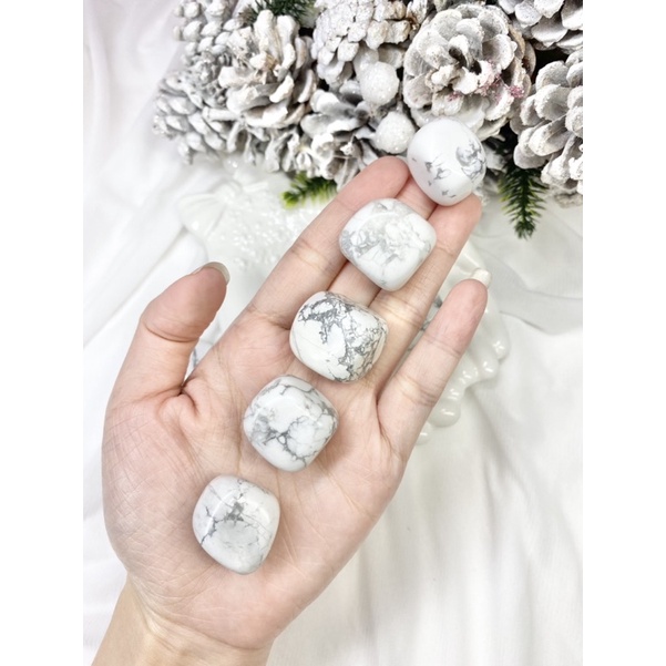 SG CRYSTALLIAC | Howlite Cube Tumble [SLEEP & INNER PEACE] (1 Piece ...