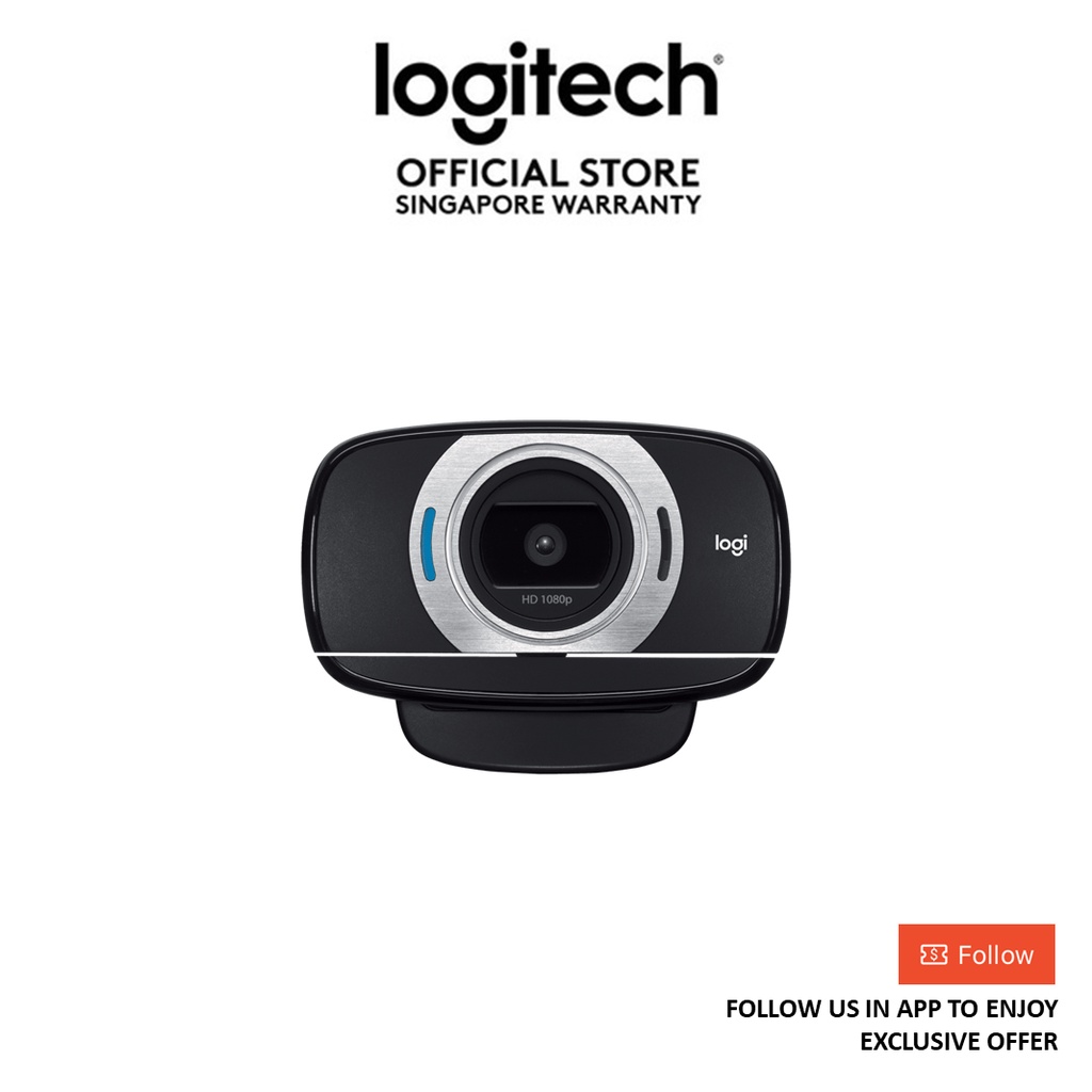 Logitech Webcam C615 Fold & Go Full HD 1080P (web cam) | Shopee Singapore
