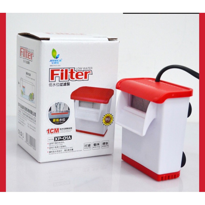 Mini waterfall filter specialized for turtle ponds and small landscape ...