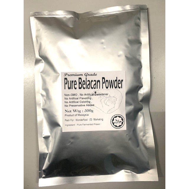Pure Belachan Powder ( roasted )500g | Shopee Singapore
