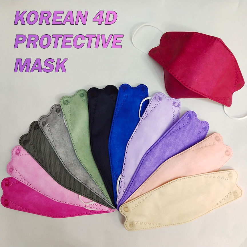 [LOCAL SELLER] KOREAN 4D PROTECTIVE MASK KF94 3D | Shopee Singapore