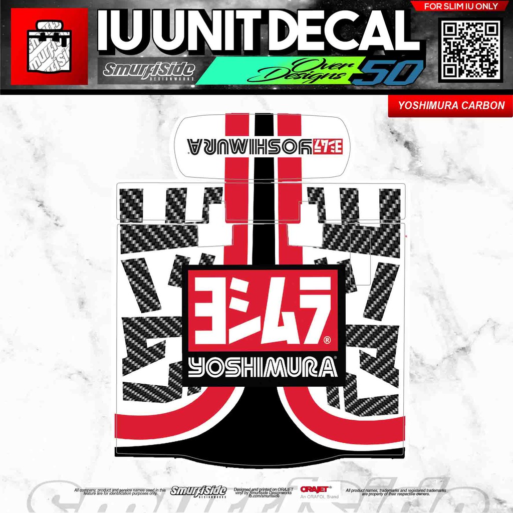 MOTORCYCLE SLIM IU UNIT DECAL VOL. 21 | Shopee Singapore