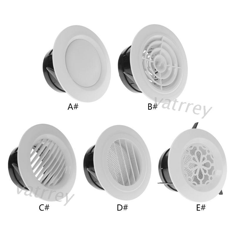 VRE1 Round Air Vent Extract Valve Grille Diffuser Ducting Ventilation ...