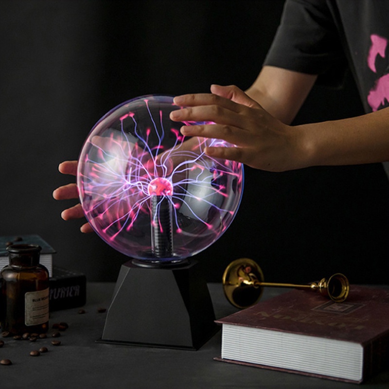 Local Ready Stock 6 Inch Magic Plasma Ball Touch Sensitive Crystal ...