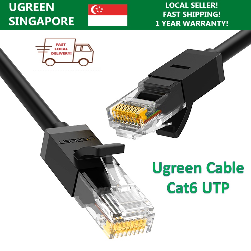 Ugreen CAT6 Ethernet Round Cable Cat6 Lan Long Cable UTP RJ45 Network ...