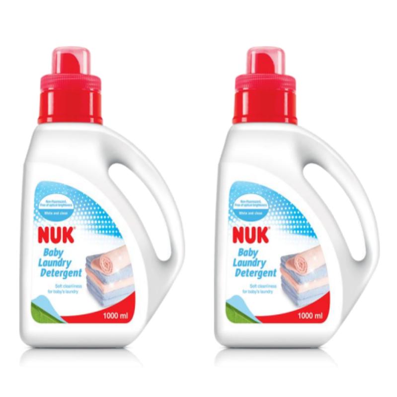 NUK Laundry Detergent 1000ml Twin Set | Shopee Singapore