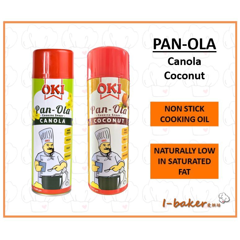 OKI Panola Spray 400g ( NON-STICK COOKING SPRAY) | Shopee Singapore