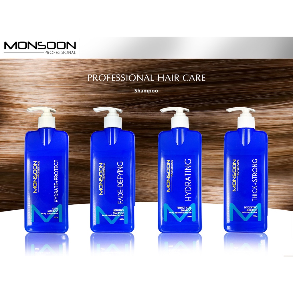 Monsoon Professional Shampoo 500g | Shopee Singapore