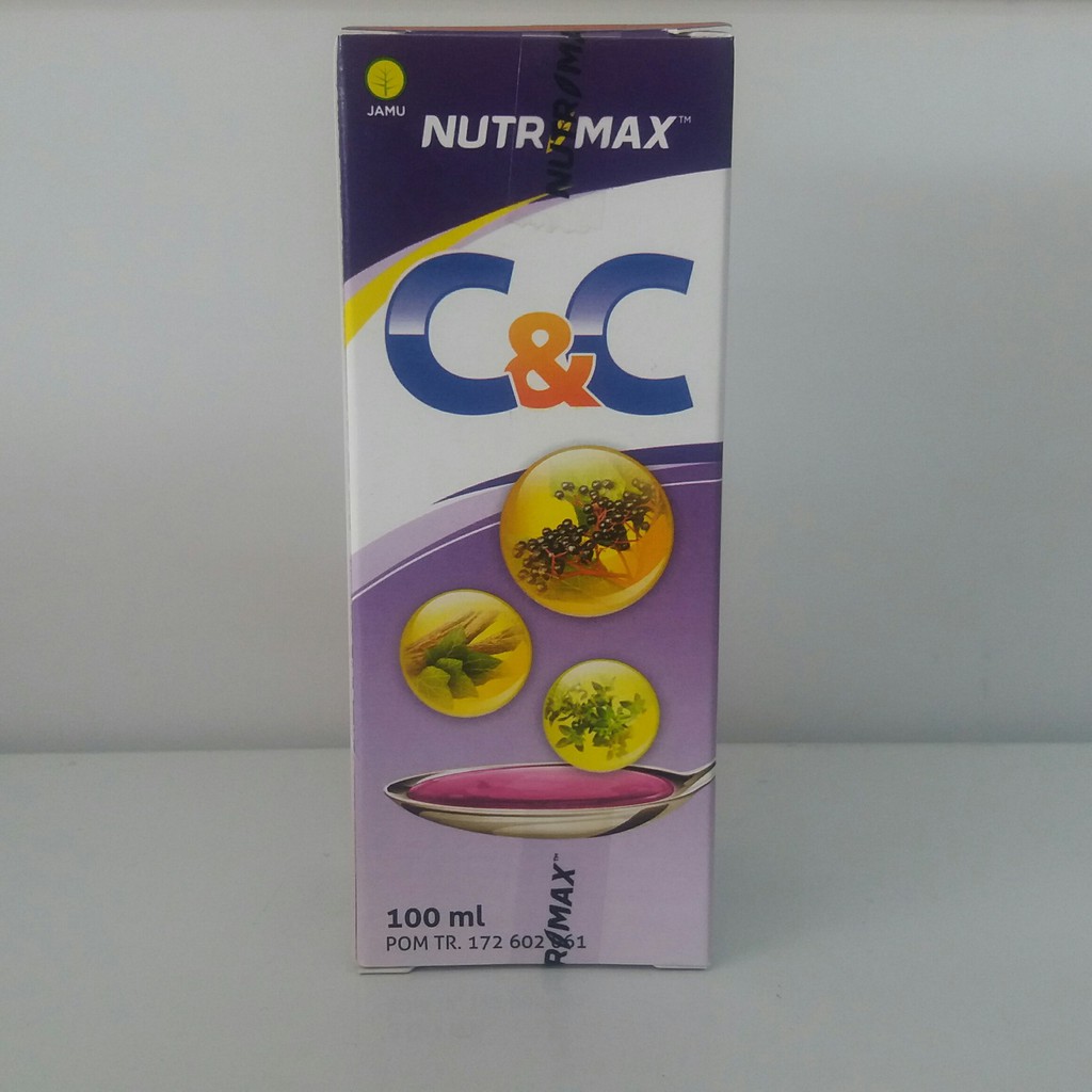 Nutrimax C & C SYRUP 100ML | Shopee Singapore