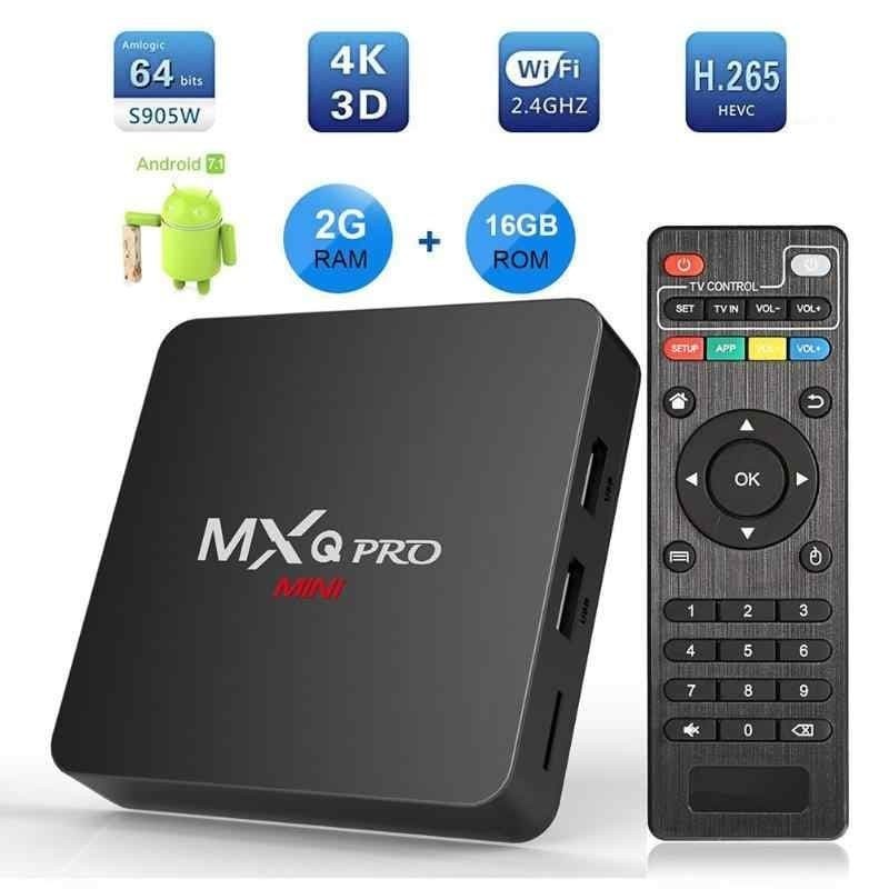 Android TV Box MXQ Pro 2GB 16GB Support 4K Full HD Android 11 medan ...