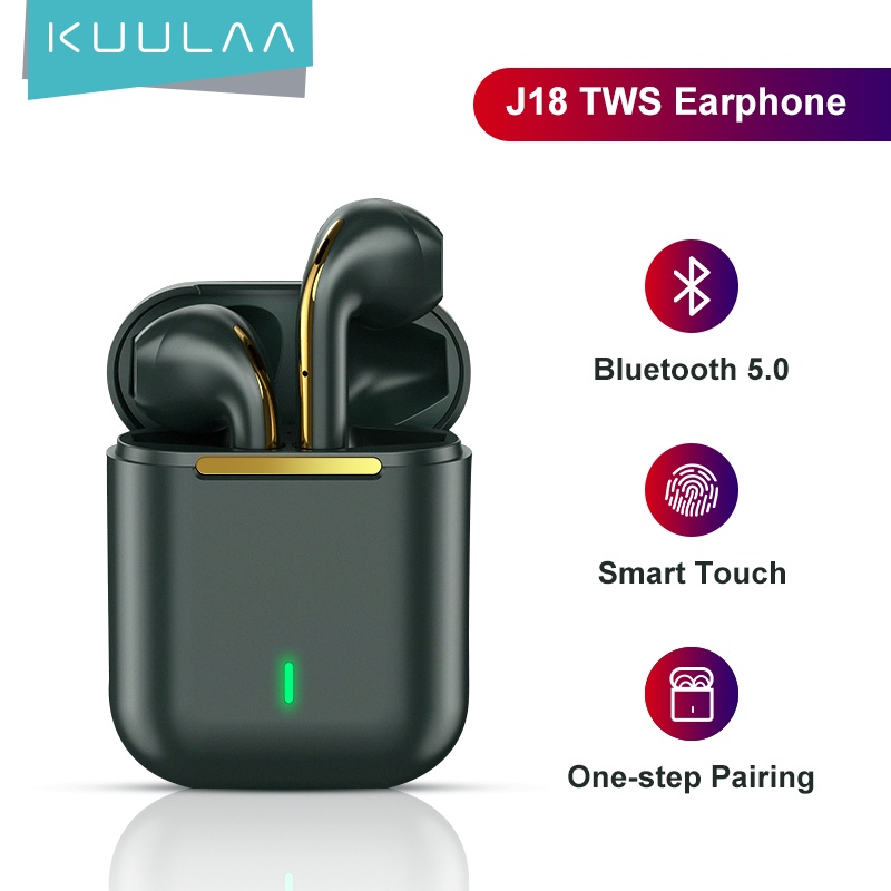 KUULAA TWS Wireless Headphone Bluetooth Earphone Headset True Wireless ...