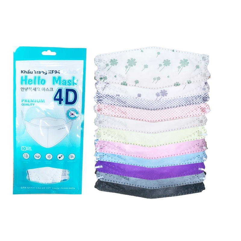 320 PCS HELLO MASK KF94 - BAG (320 pieces/box) | Shopee Singapore