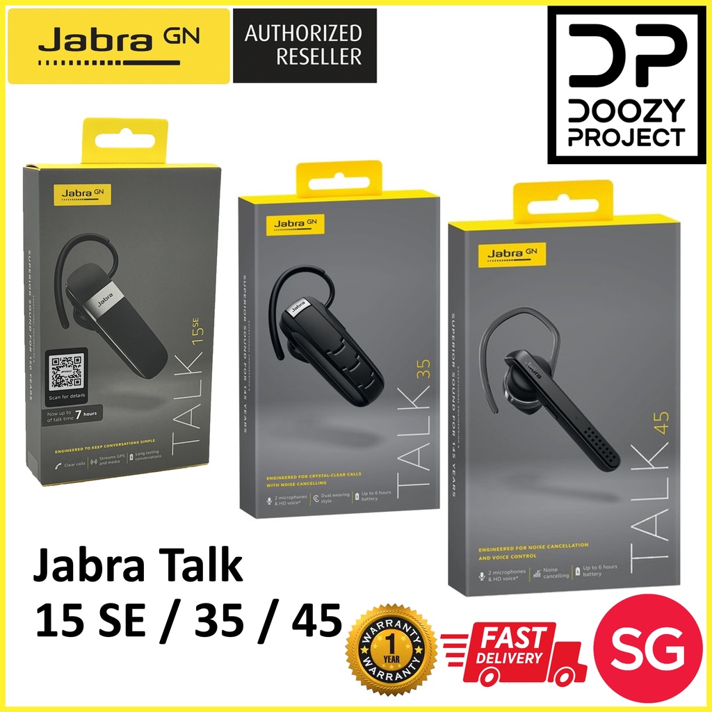 Jabra Talk 15 SE Talk 35 Talk 45 (1 year Singapore Jabra Warranty ...