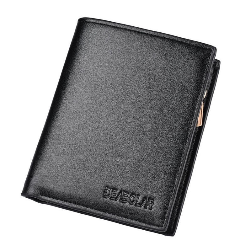 ♝READY STOCK♝Multi-card Slots and With Zipper Coin Pouch Mens Short ...