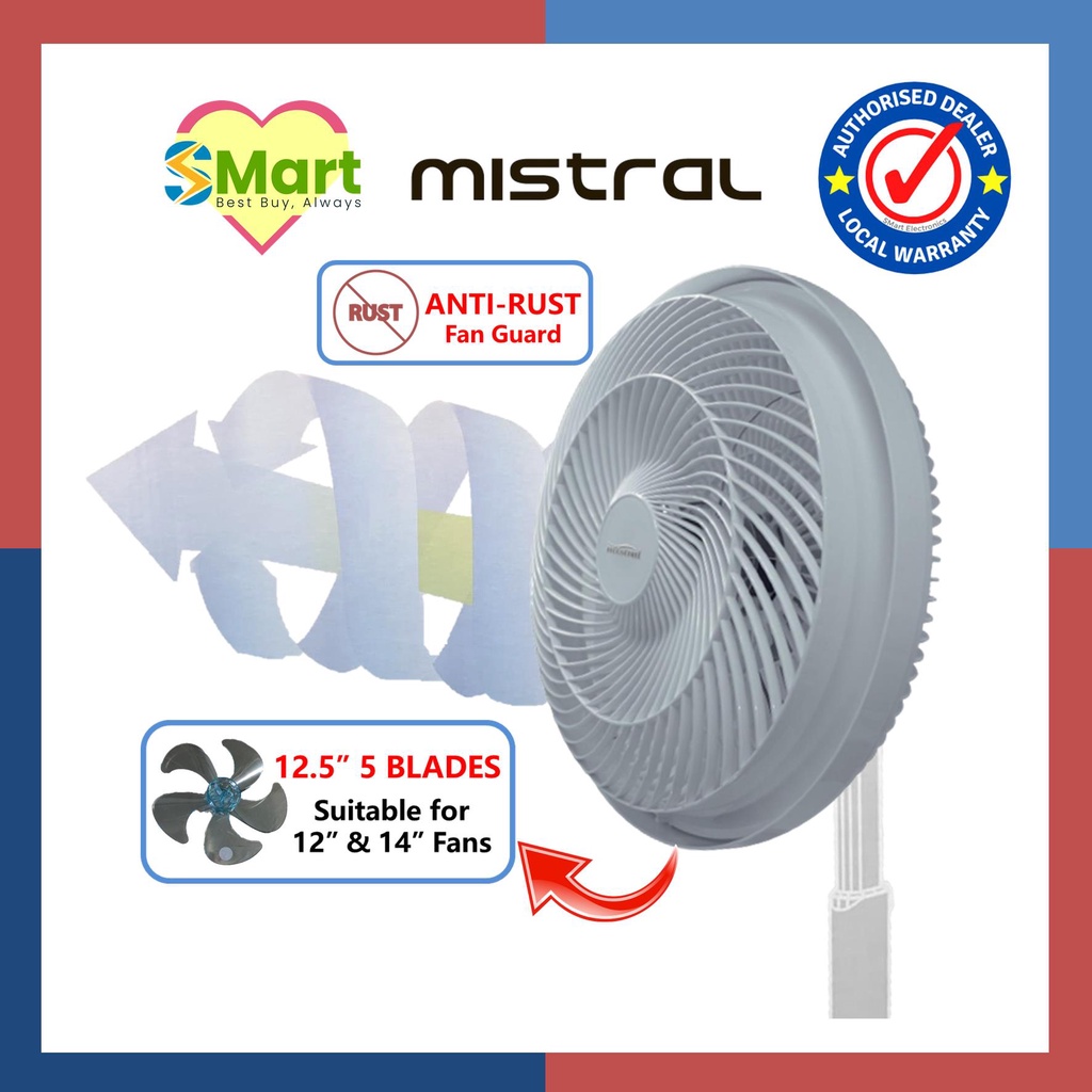 Mistral Universal Fan Blade & Guard [MFG16MG] | Shopee Singapore