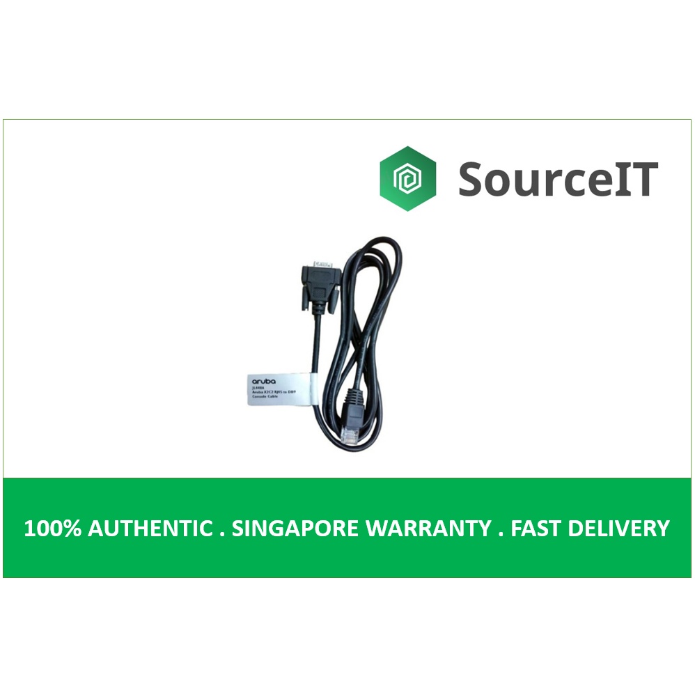 Aruba X2C2 RJ45 to DB9 Console Cable P/N:JL448A - Local Warranty ...