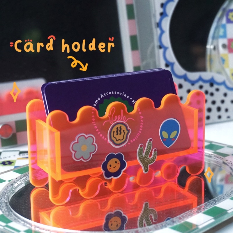 Acrylic organizer stationary,Makeup | Acrylic Pencil And makeup Rack by ...