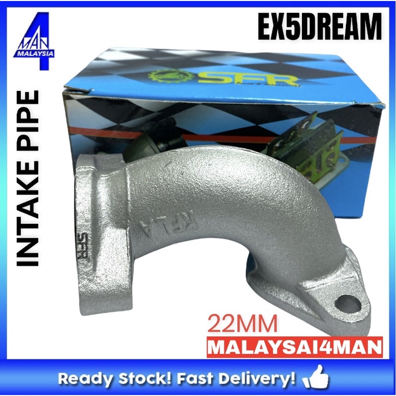 HONDA EX5DREAM EX5 DREAM SFR INTAKE PIPE CARBURETOR JOINT 22MM | Shopee ...